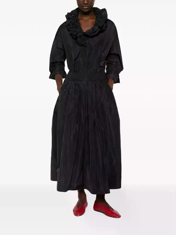 SUSANNE BOMMER Pleated Taffeta Skirts