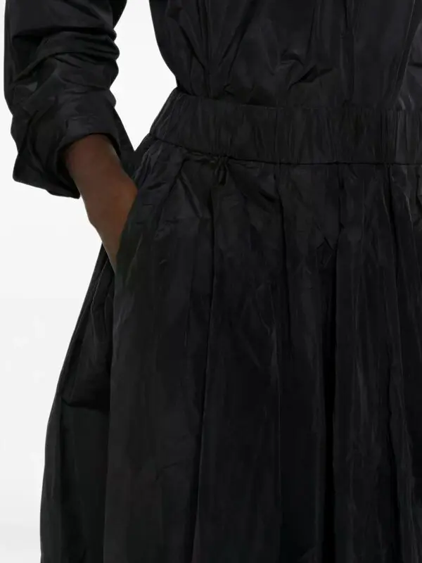 SUSANNE BOMMER Pleated Taffeta Skirts