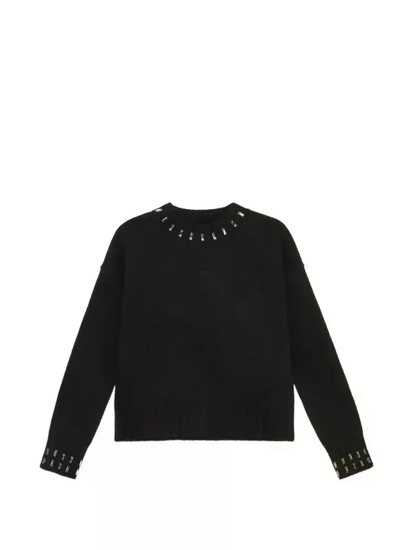 Malìparmi Embroidery-embellished Crew-neck Sweater