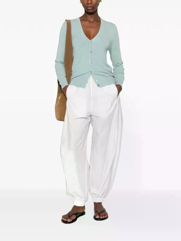 AROVESCIO V-neck Button-up Cardigan
