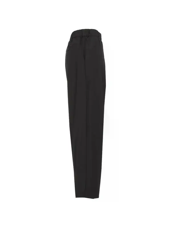 Loewe Logo-waistband Straight Trousers