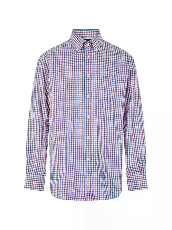 Paul & Shark Checked Long-sleeve Shirt