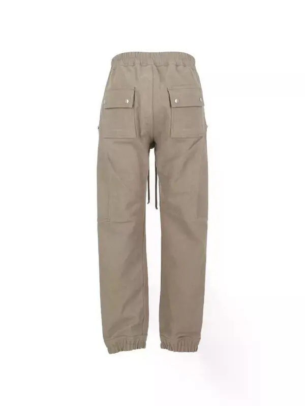 Rick Owens Heizer Zip-detail Track Pants - Neutrals
