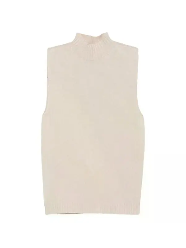 AROVESCIO High-neck Sleeveless Sweater