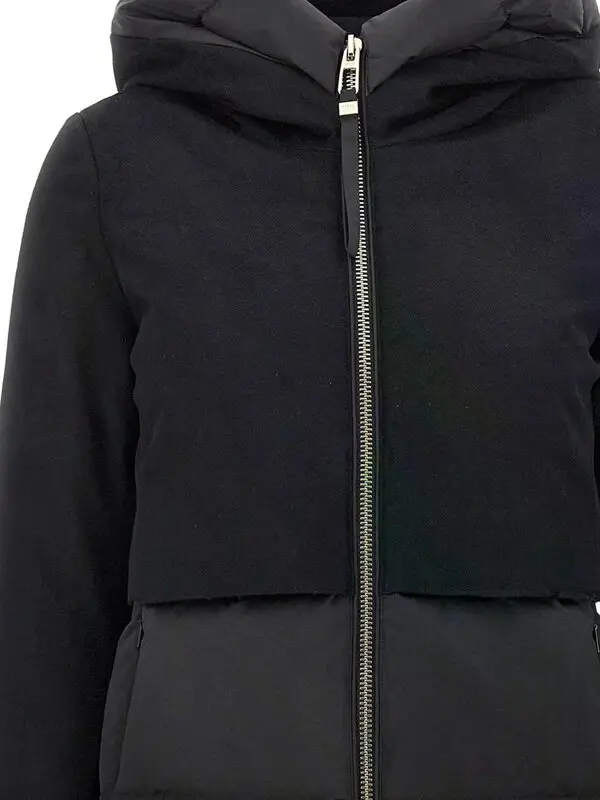 DUNO Balloon Prato Mestre Hooded Padded Coat - Black