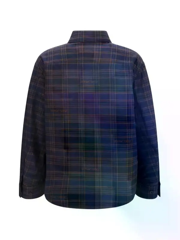 Off-White Check-pattern Padded Overshirt