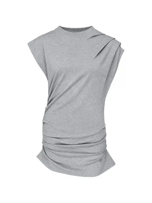 GANNI Top In Draped Jersey