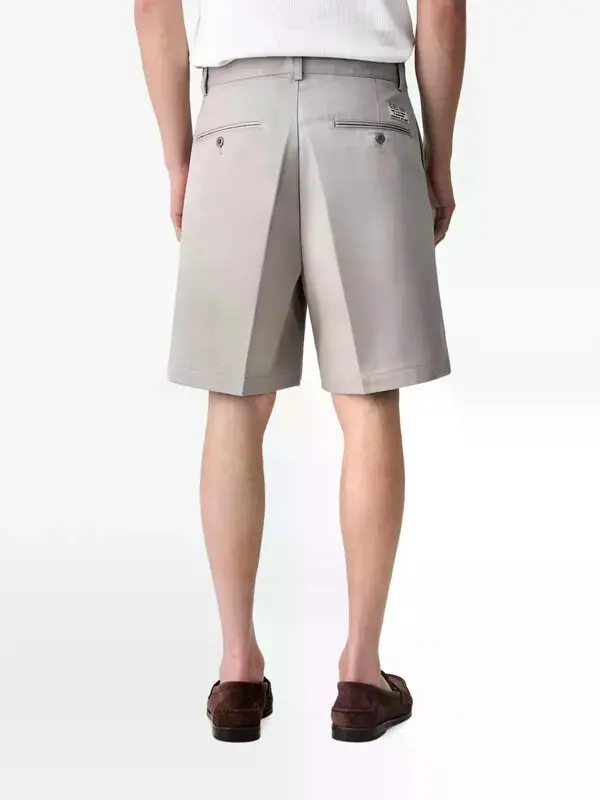 WACKO MARIA Pleated Tailored Shorts - Grey