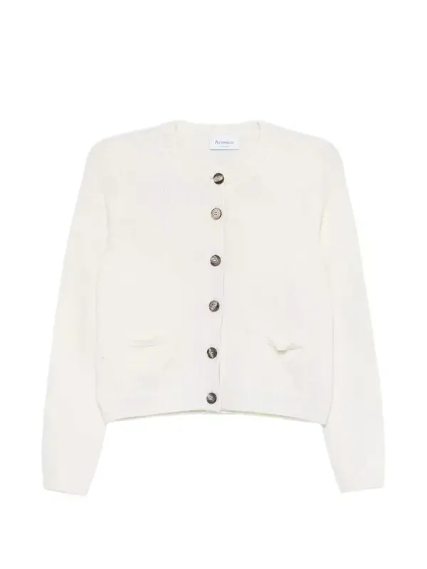 AROVESCIO Button-up Patch-pocket Cardigan