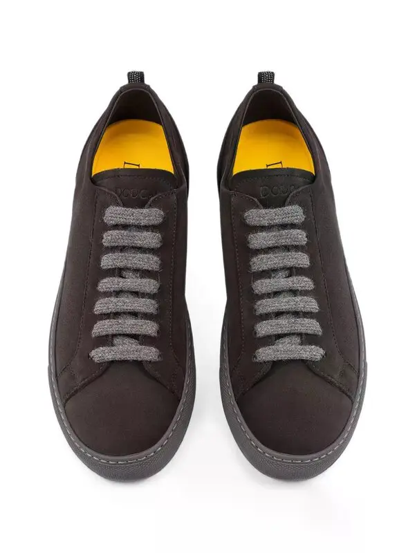 DOUCAL'S Lace-up Suede Sneakers