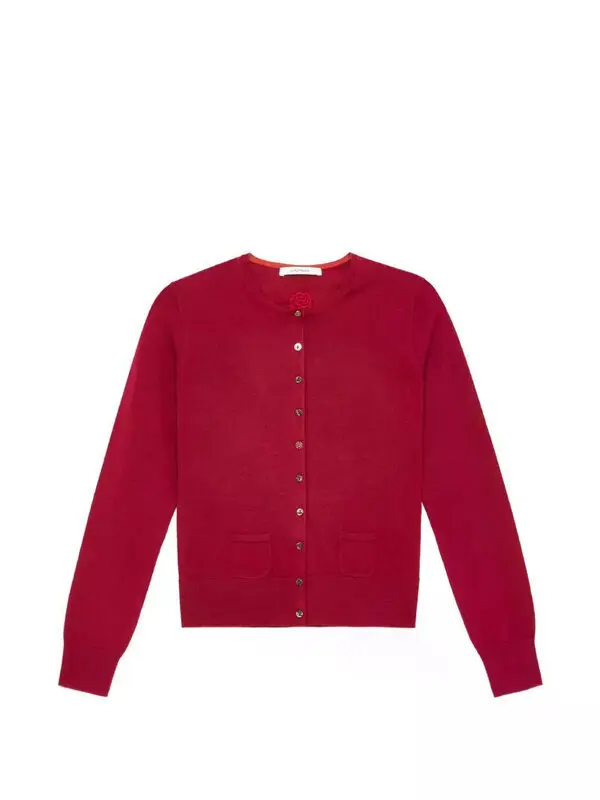 Malìparmi Colours Of The World Crew-neck Cardigan - Red