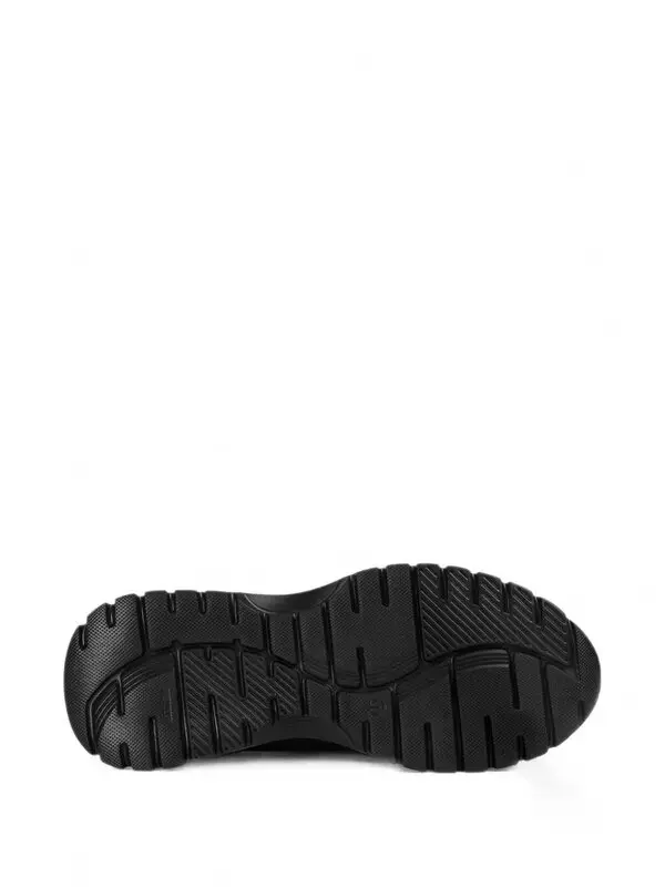 DOUCAL'S Panelled Leather Sneakers