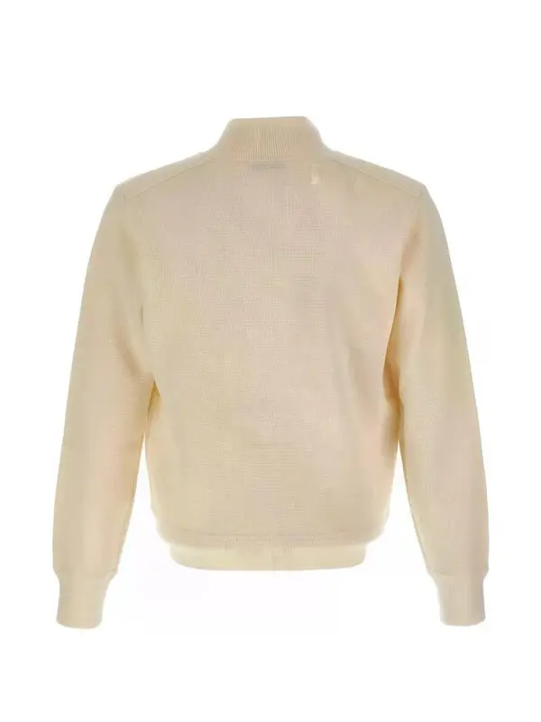 KANGRA High-neck Button-up Cardigan