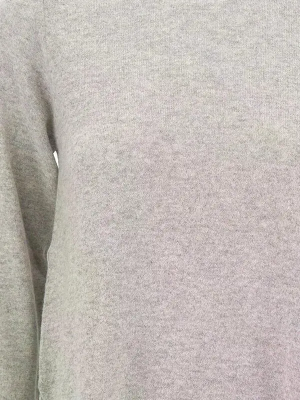 KANGRA Side-slit Sweater - Grey