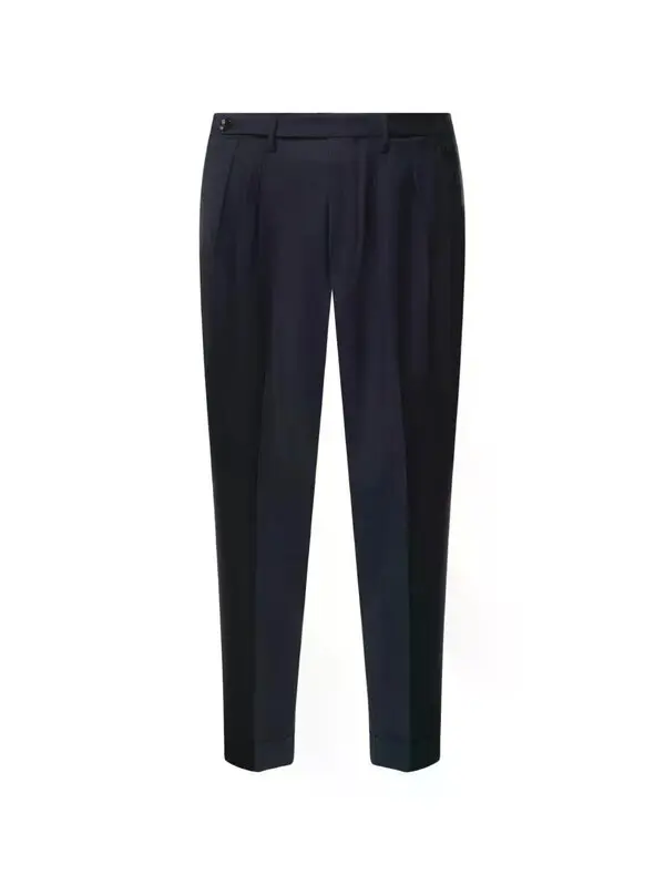 MICHAEL COAL Pleated-detail Tailored Trousers