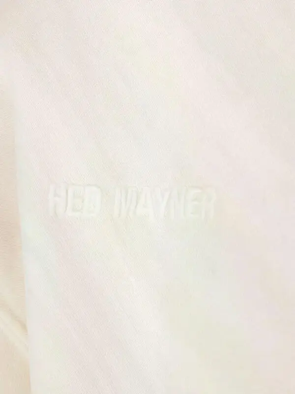 HED MAYNER Asymmetric Embroidered Sweatshirt