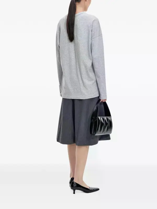 JNBY Pearl-embellished Long-sleeve T-shirt