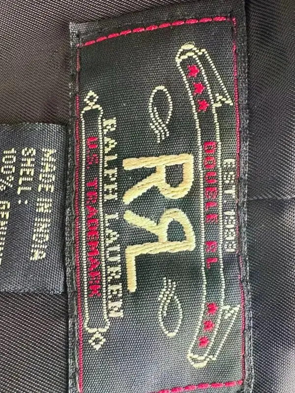 Ralph Lauren Single-breasted Leather Coat