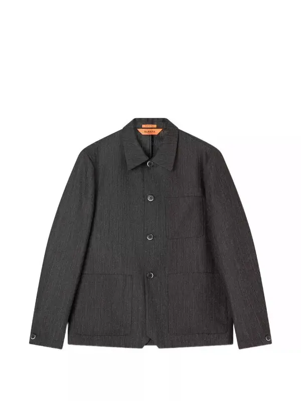 Barena Venezia Herringbone Virgin Wool Jacket
