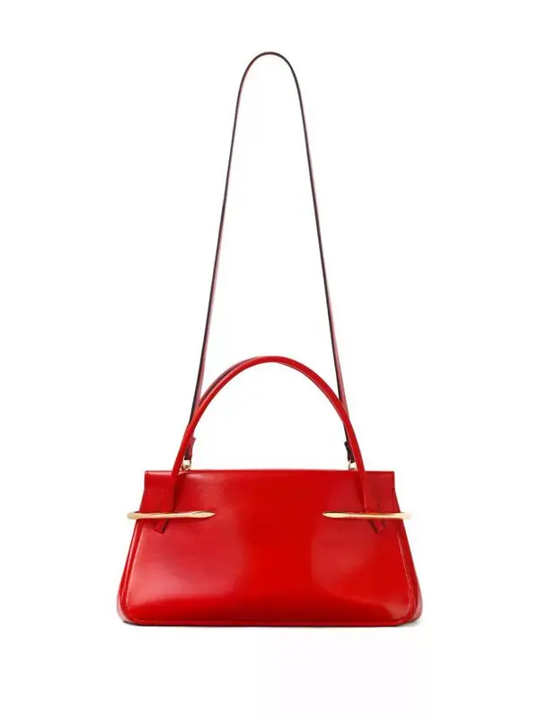 Givenchy Medium Pinch Bag In Leather - Red