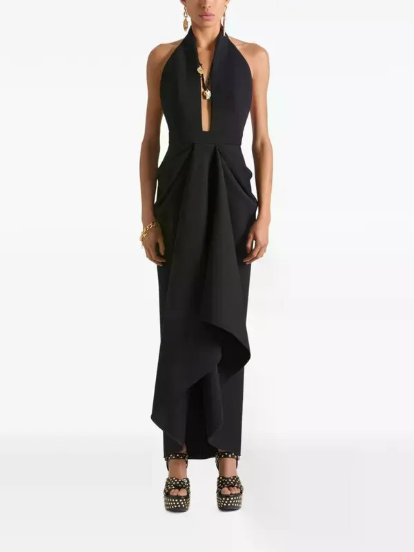 Givenchy Draped Dress In Wool