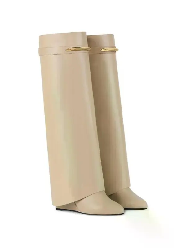 Givenchy Shark Pinch Boots In Leather