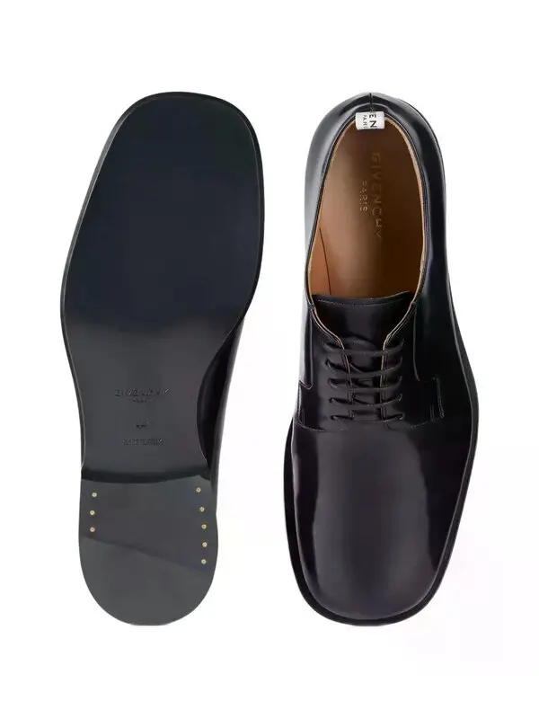 Givenchy Tux Derbies In Brushed Leather