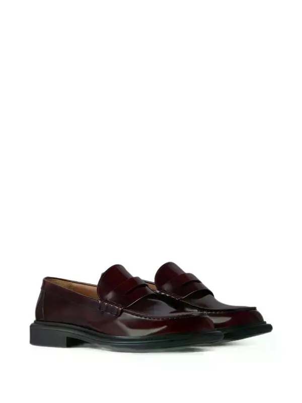 Givenchy Gent Loafers In Brushed Leather