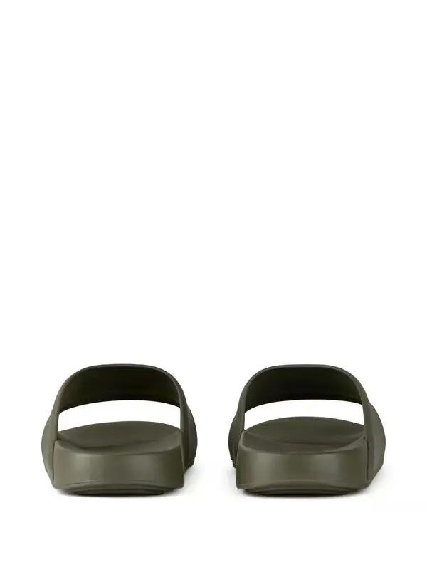 Givenchy Label Slide Mules In Rubber