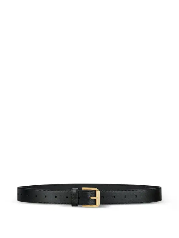 Givenchy Voyou Belt In Shiny Leather