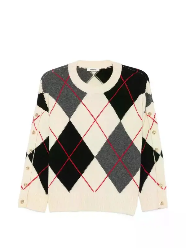 Sandro Button-detail Sweater