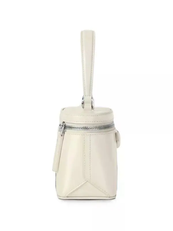 Givenchy Antigona Vanity Bag In Box Leather With Chain - Neutrals