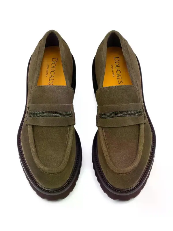 DOUCAL'S Chain-detail Loafers