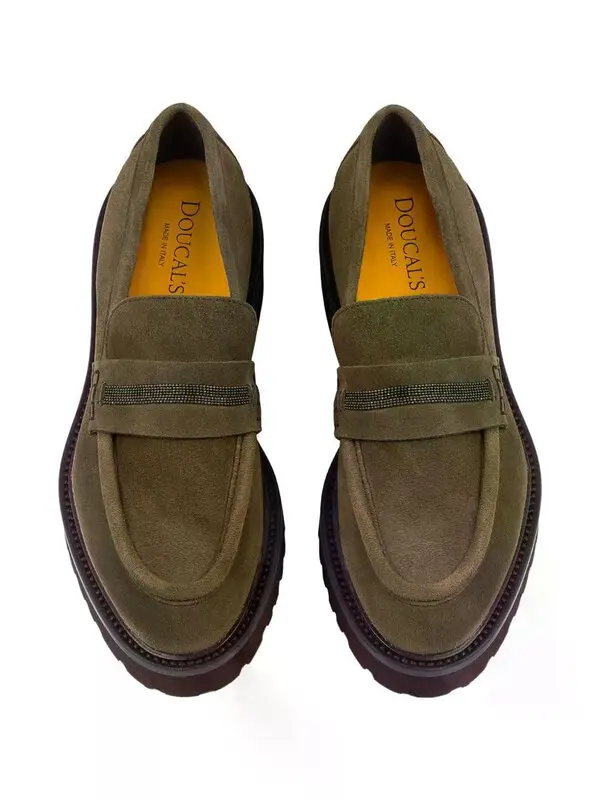 DOUCAL'S Chain-detail Loafers