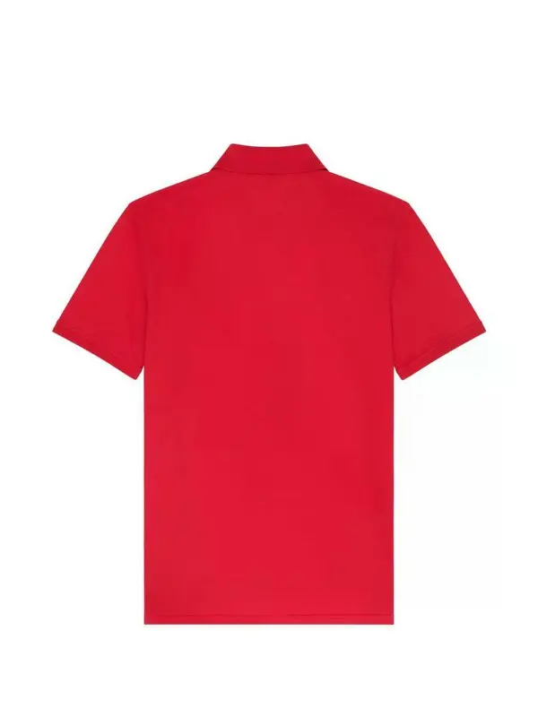 Givenchy Polo In Cotton With Paris Gros Grain