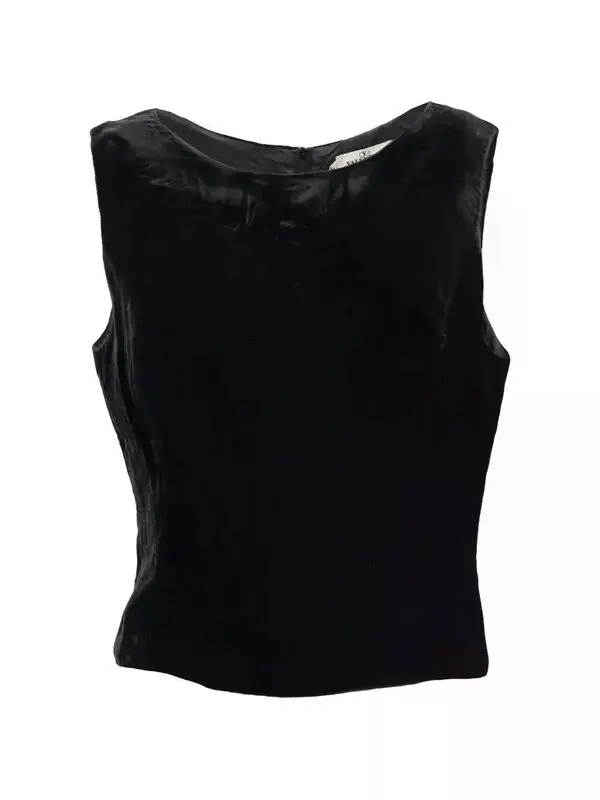 Valentino Garavani Velvet Sleeveless Top