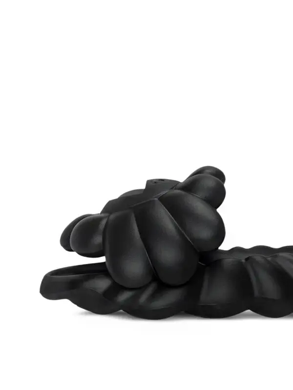TAKASHI MURAKAMI Ohana Full-bloom Meteorite Slides - Black