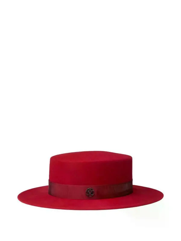 MAISON MICHEL Kiki Boater Hat