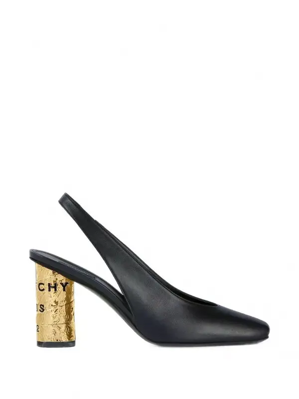 Givenchy Tape Slingbacks In Leather