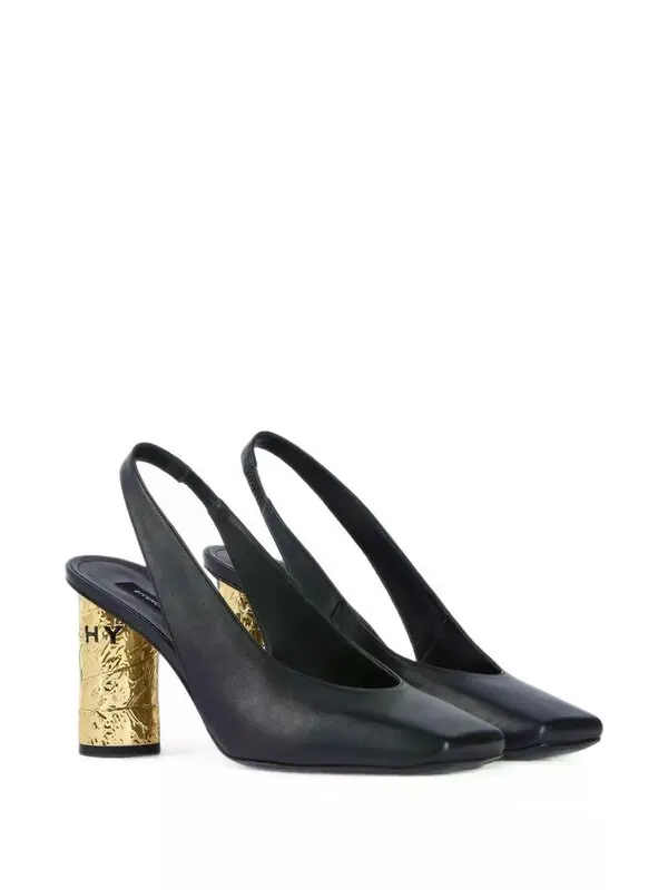 Givenchy Tape Slingbacks In Leather