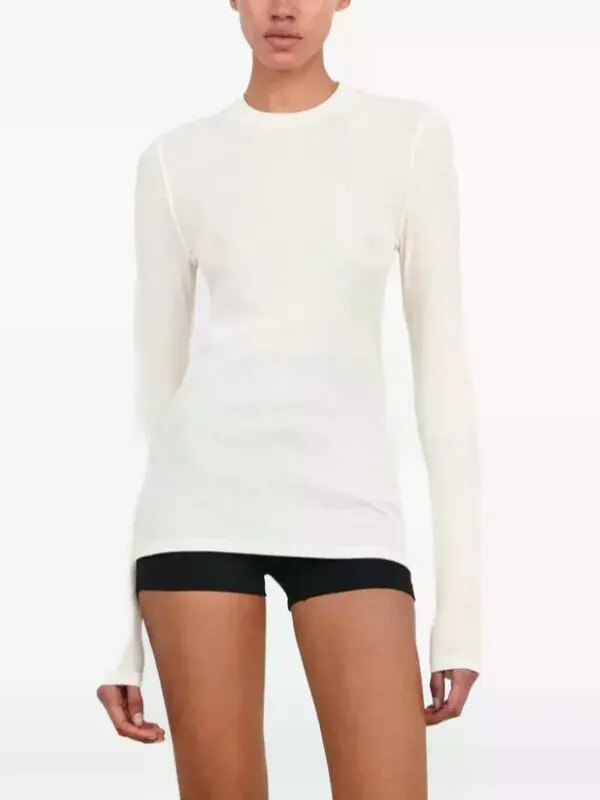 Wardrobe.NYC Ribbed Long-sleeve T-shirt