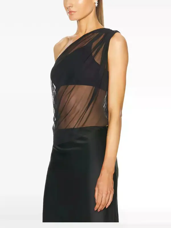 THE SEI Mesh Toga Top