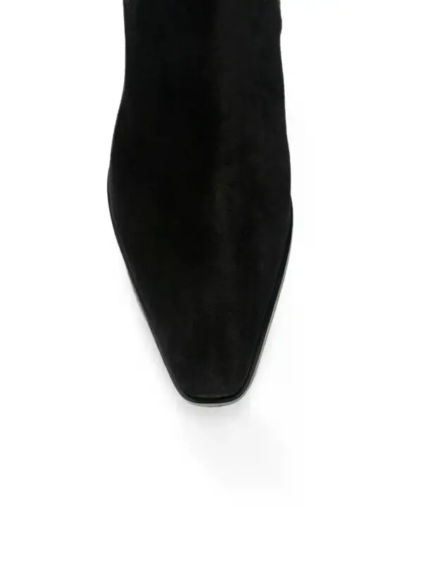 AeydĒ Agata Pointed-toe Suede Boots
