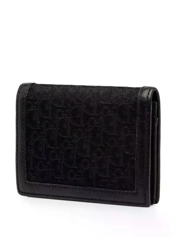 Dior 2005 Diorissimo Trotter Canvas Street Chic Wallet Small Wallets