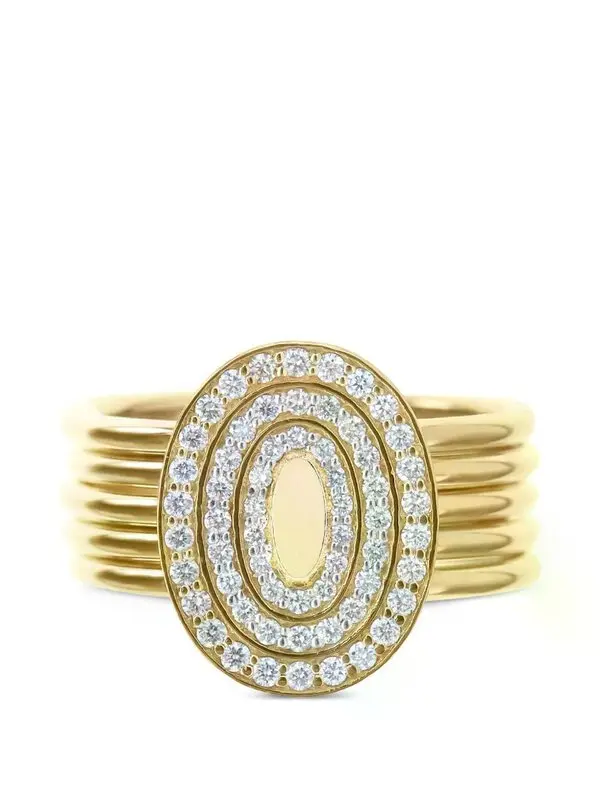 NANIS Boules Sway Diamond Ring