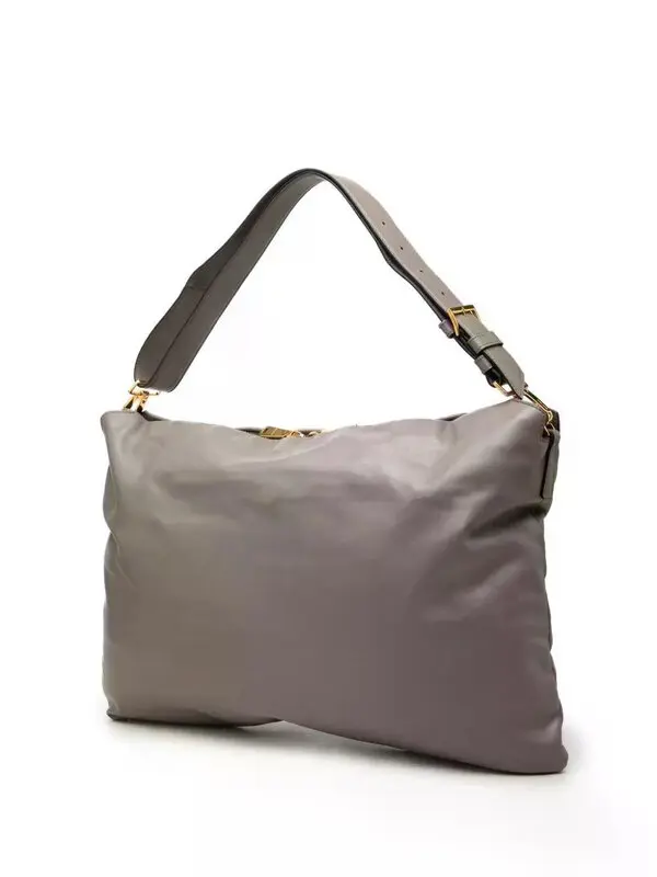 Miu Miu 2010-2026 Soft Calf Cloud Hobo Travel Bag