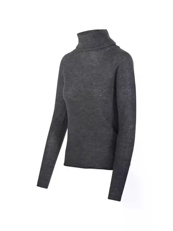 ROBERTO COLLINA Roll-neck Raglan-sleeve Sweater