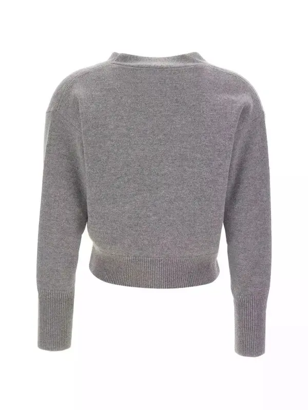 KANGRA V-neck Cropped Cardigan
