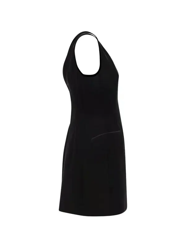 Sportmax Tefrite V-neck Flap-pocket Mini Dress
