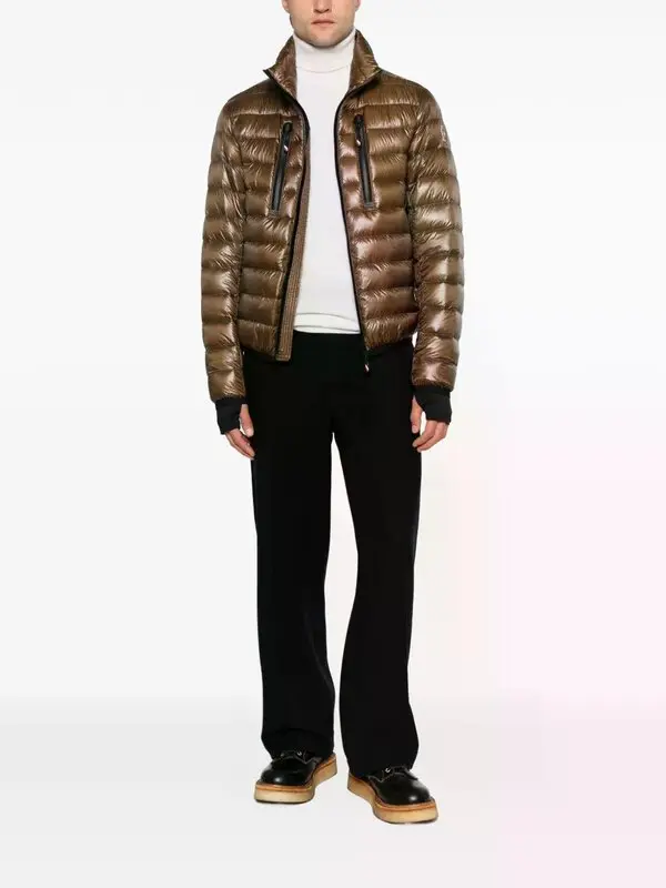 Moncler Logo-patch Straight-leg Trousers